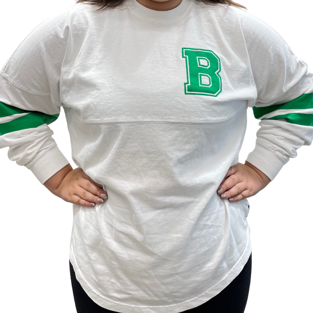 Sabres Oversize Jersey-White | Sabre Store | St. Brendan High School